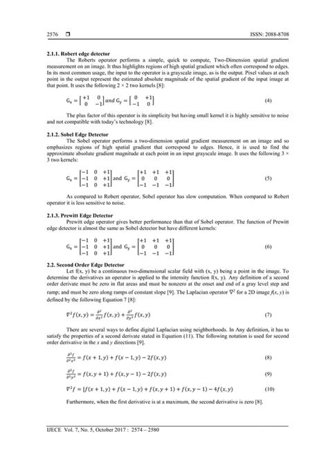 Comparative Analysis Of Common Edge Detection Algorithms Using Pre