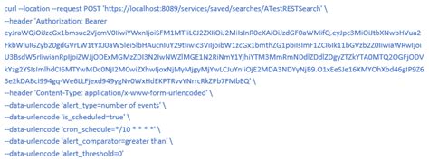 Creating Splunk Alerts And Setting Permissions Through Rest Api Tekstream Solutions