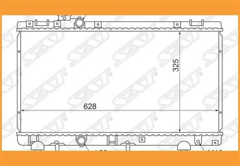 Купить Радиатор SAT / TY0001EL51 в Благовещенске по цене: 7 043 ...