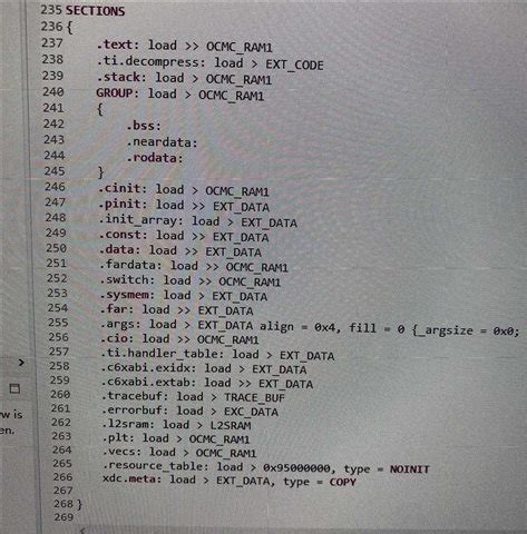 AM5718 How To Run DSP Code From OCMC RAM1 Processors Forum