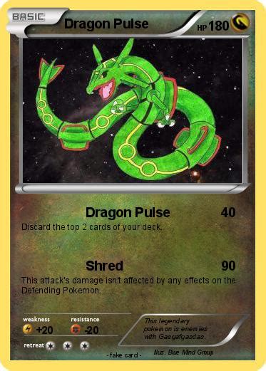 Pokémon Dragon Pulse 1 1 Dragon Pulse My Pokemon Card