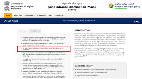 Jee Main 2025 Paper 2 Provisional Answer Key Released For Barch