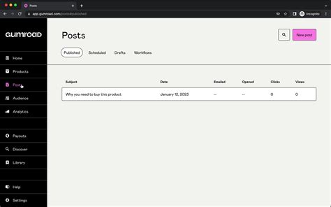 Gumroad Creating An Automation Workflow Flow On Web Page Flows