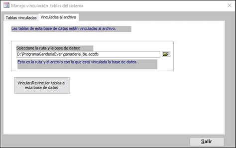 Vincular Tablas Con Vba Access Microsoft Access