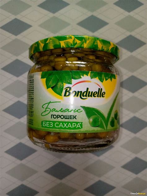Отзыв про Баланс горошек без сахара Bonduelle: "Вкусный горошек" | Дата ...