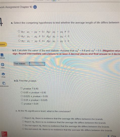 solved previous next options ework assignment chapter 10