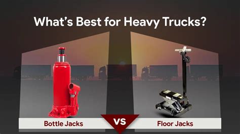 Bottle Jacks Vs Floor Jacks Which Is Best For Heavy Trucks