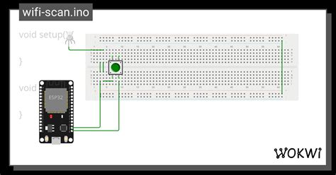 Wifi Scan Ino Copy Wokwi ESP32 STM32 Arduino Simulator