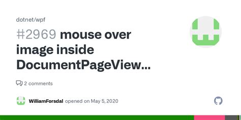 Mouse Over Image Inside Documentpageview Inside Fixedpage Throws Argumentnullexception Issue