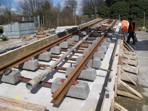 Docklands Light Rail Fibre Reinforced Concrete Track Slab