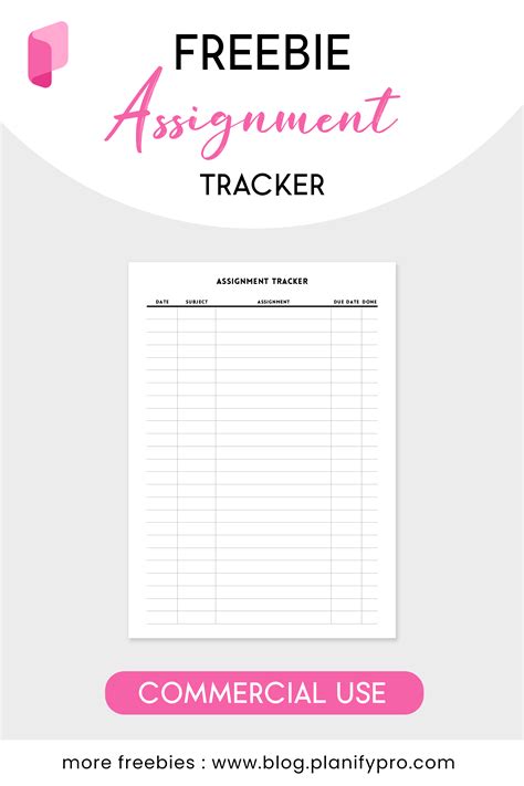 Freebie Assignment Tracker