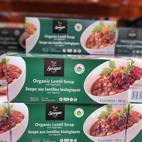 Sprague Lentil And Vegetable Soup 8 X 3184 Kilos Shipped To Nunavut
