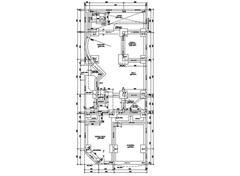 Column Installation Plan Drawing Details 2d View Autocad Software File