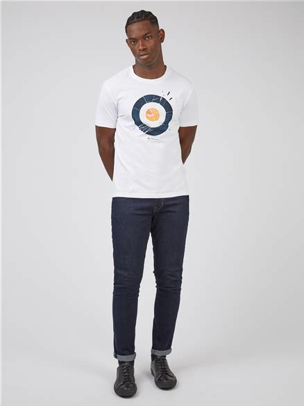 Smashed Record Target T Shirt