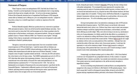 Statement Of Purpose Freelancer