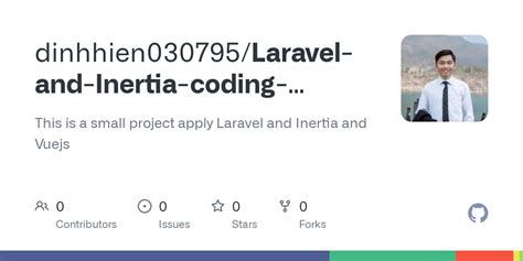 Github Dinhhien Laravel And Inertia Coding Example This Is A Small Project Apply