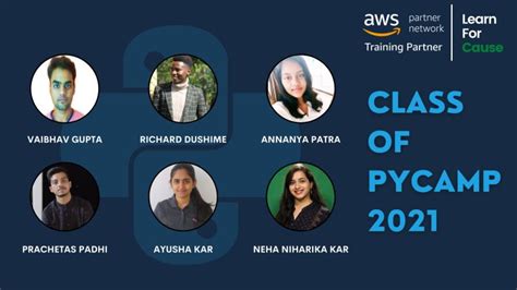 Pycamp Pycamptopperformers Topperformers Bestperformers Learnforcause Learn For Cause