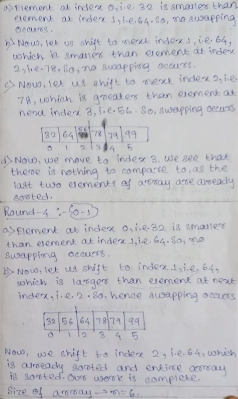 Arhann Bhattacharyya On Linkedin Lesson 19 Learnt About Bubble Sort