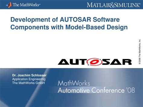Pdf Development Of Autosar Software Components