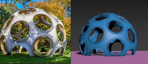 Buckminster Fuller Flys Eye 3d Model 3d Model 3d Printable Cgtrader