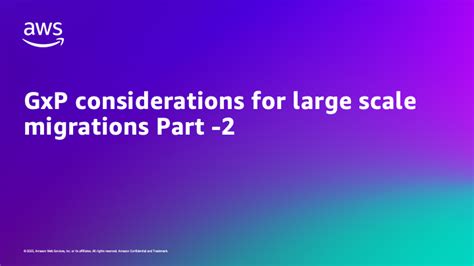 gxp considerations for large scale migrations part 2 migration