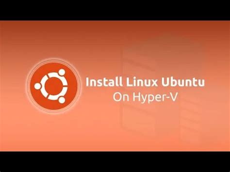 Install Ubuntu In Hyper V On Windows Step By Step Guide Siapkan Linux Untuk Proyek AI YouTube
