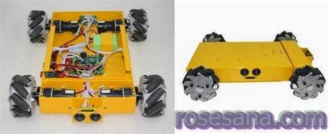 2r Hardware And Electronics 4wd Mecanum Wheel Mobile Robot Kit 10011