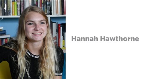 Interview With Hannah Hawthorne