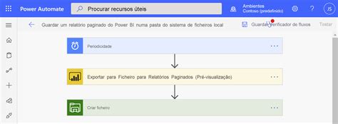 Guardar Um Relatório Paginado Numa Pasta Local Com O Power Automate