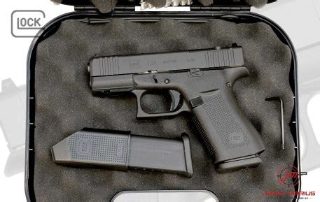 Glock 43X Rail FS MOS Pistole