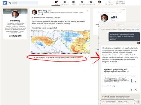 linkedin is lockedin to the climate hoax