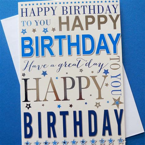 Birthday Card For Male Friend
