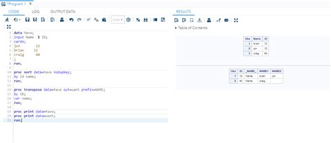 Solved Need Help Tracking Multiple Name Under Same Id Sas Support
