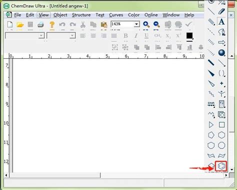 Chemdraw画石墨烯
