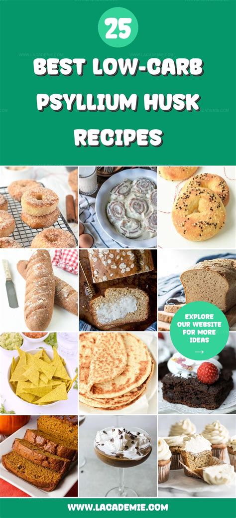25 Amazing Low Carb Recipes Using Psyllium Husk Recipes Psyllium