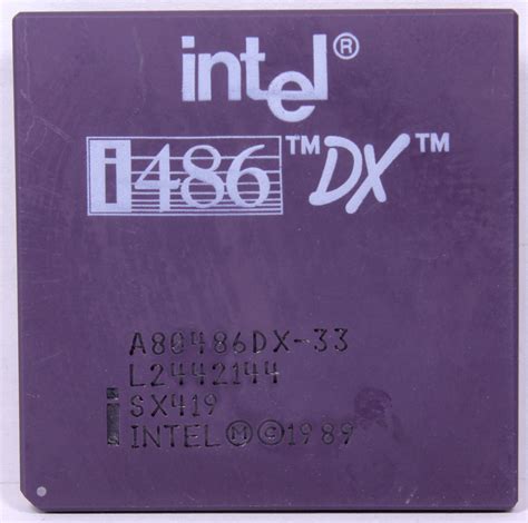 Intel I486 Dx 33