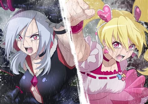 Higashi Setsuna Momozono Love Cure Peach And Eas Precure And 1 More