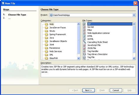 jsp web applications using netbeans step by step