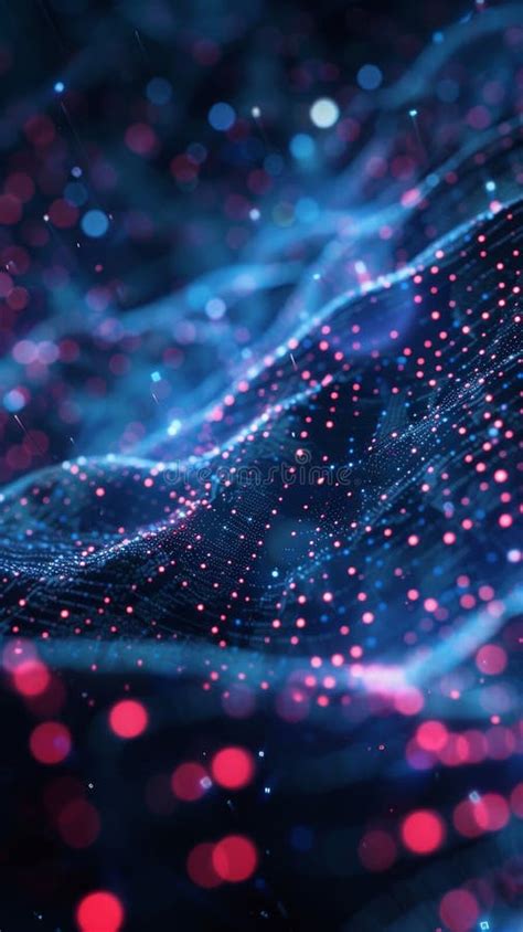 Futuristic Ai Technology Background With Abstract Patterns Neural