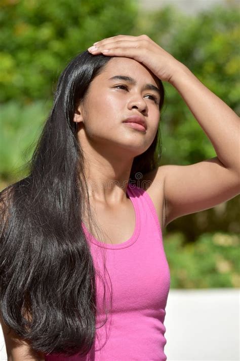 An A Young Filipina Girl Posing Stock Image Image Of Poses Modeling