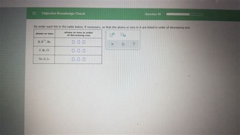 Solved Objective Knowledge Check Question 19 Re Order Each