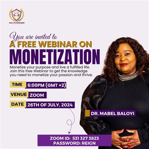 Monetization Webinar Replay