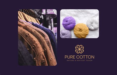 Pure Cotton Brand Identity Behance