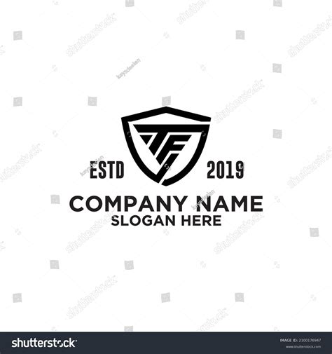 Logo Letter Tf Triangle Design Abstract Stock Vector Royalty Free 2100176947 Shutterstock