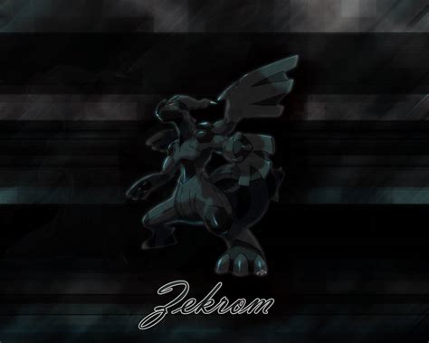 Download Cool Zekrom Background Wallpaper