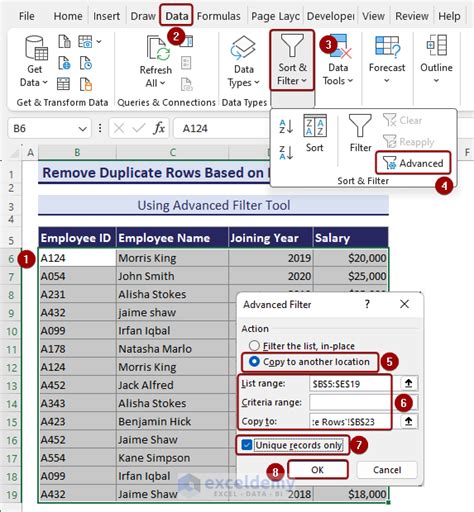 How To Remove Duplicates In Excel 9 Simple Ways