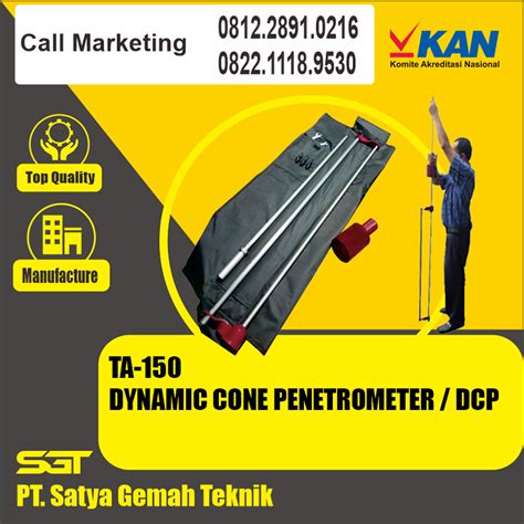 Dcp Test Dynamic Cone Penetrometer Alat Lab Hidrolika