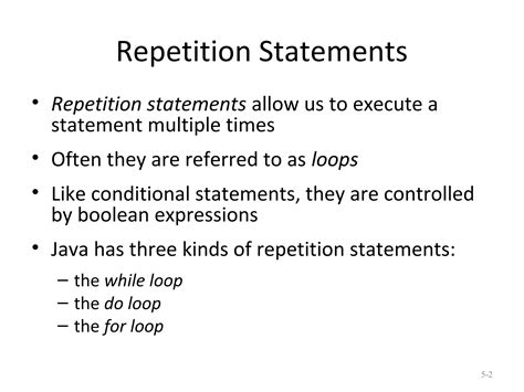 Looping Statements In Java Ppt