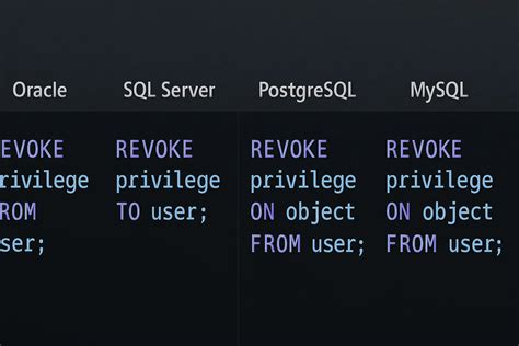 Revoke Statement Explained Syntax Examples And Best Practices