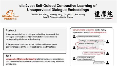 underline dial2vec self guided contrastive learning of unsupervised